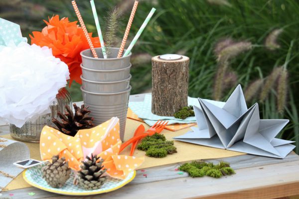 PLIAGE DE SERVIETTE FEUILLE D'AUTOMNE - Mesa Bella Blog