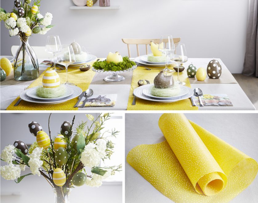 Table de Pâques, optez pour une ambiance naturelle en 2017